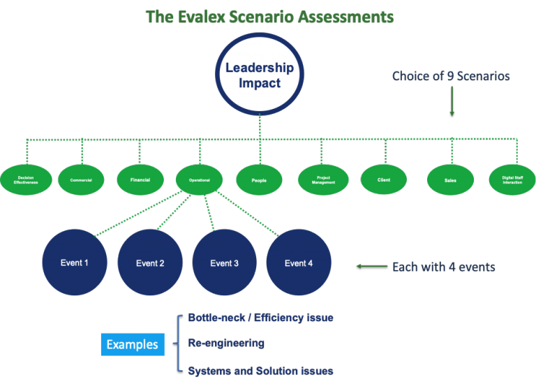 Evalex Scenario Assessments - tailor made to your requirements - Evalex
